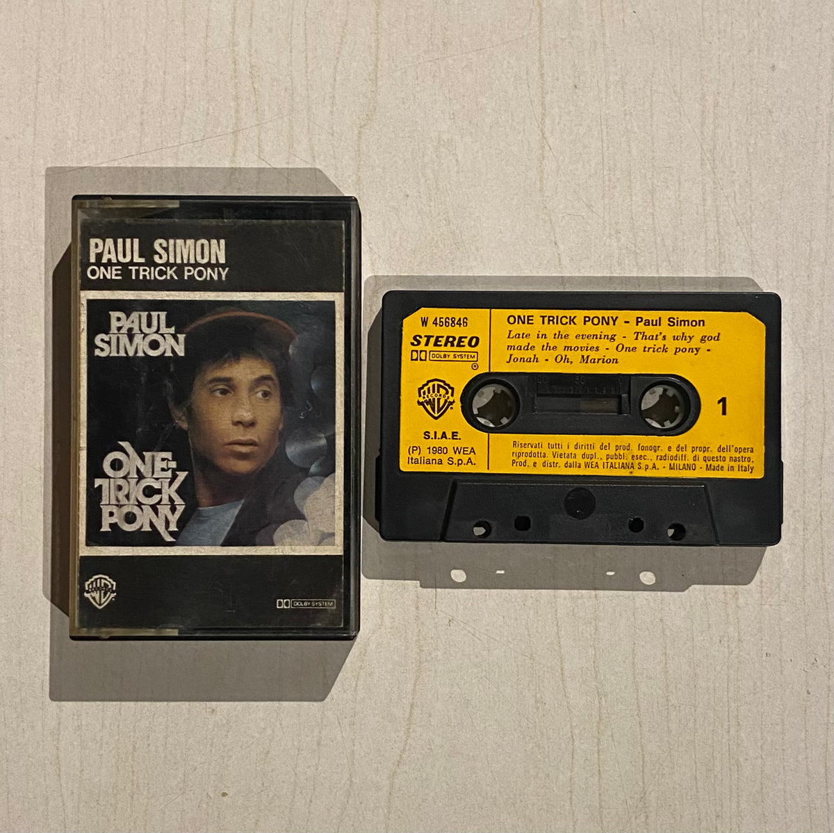 Paul Simon / One-Trick Pony, Kaset – Vintage Records