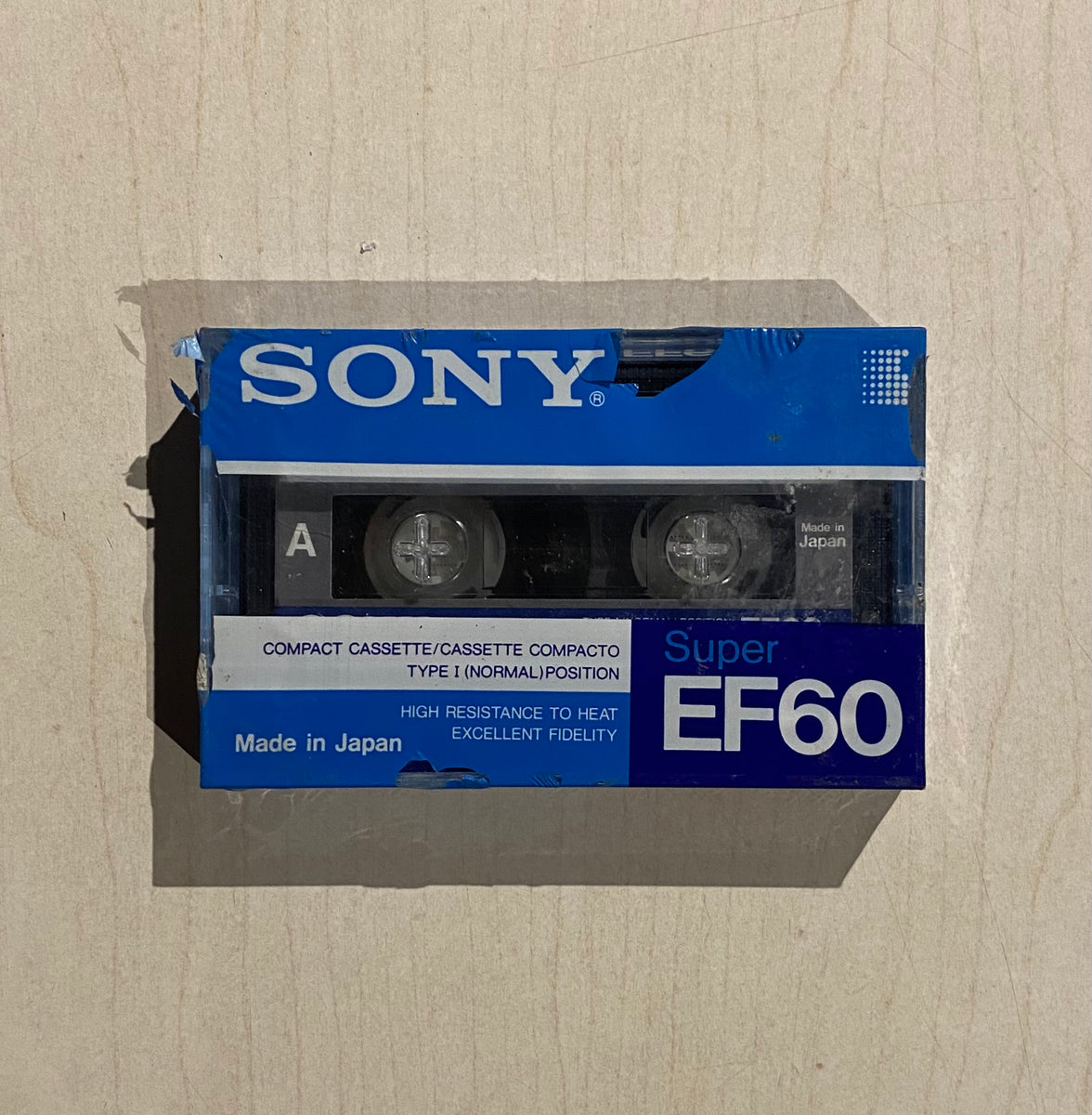 Sony EF 60 Boş Kaset – Vintage Records