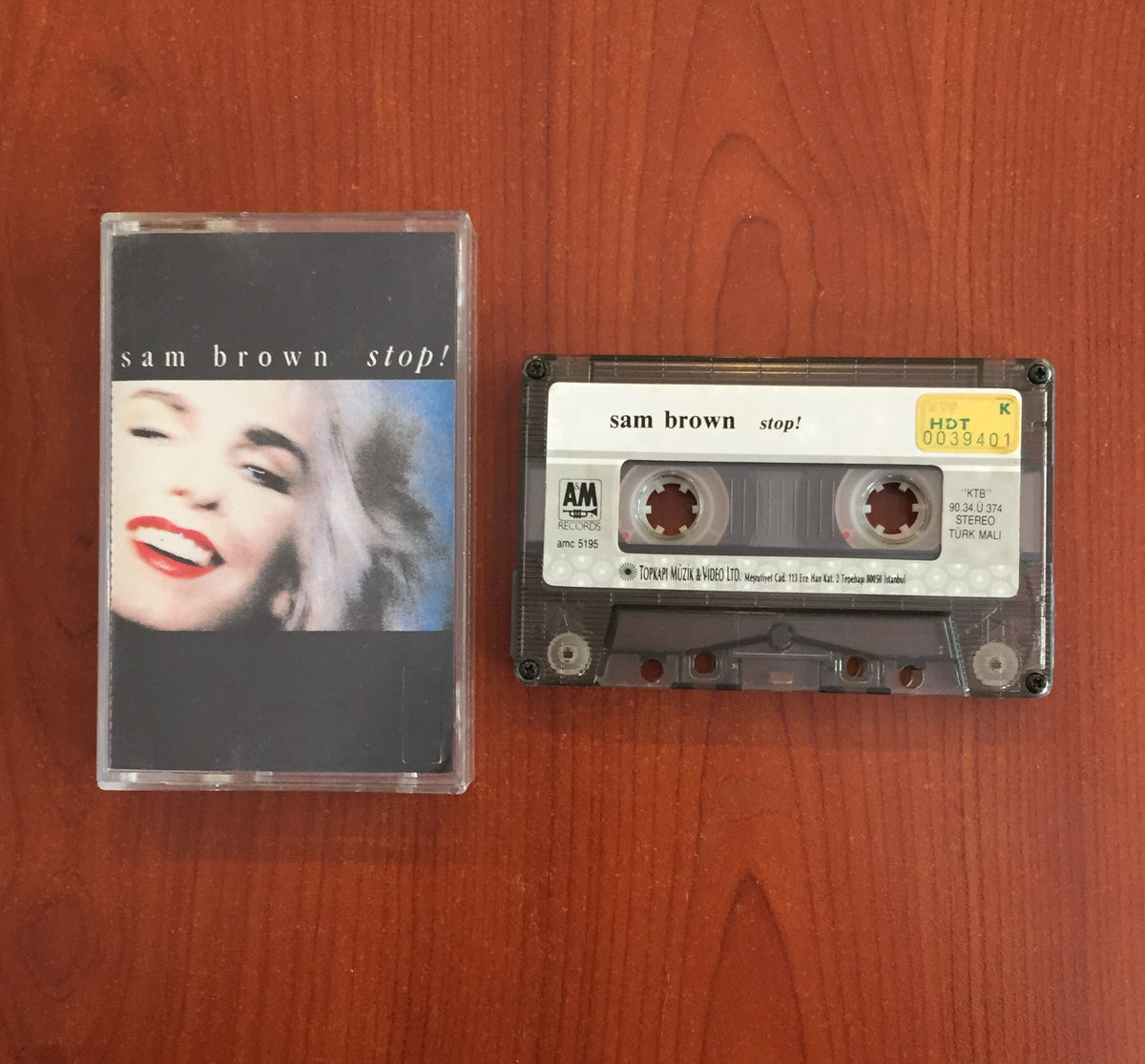 Sam Brown / Stop!, Kaset – Vintage Records