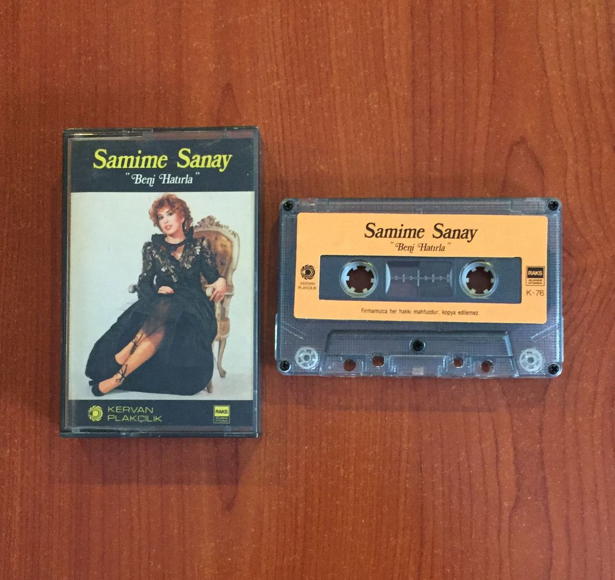 Samime Sanay / Beni Hatırla, Kaset – Vintage Records