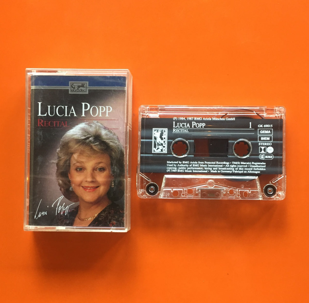 Lucia Popp / Recital, Kaset – Vintage Records
