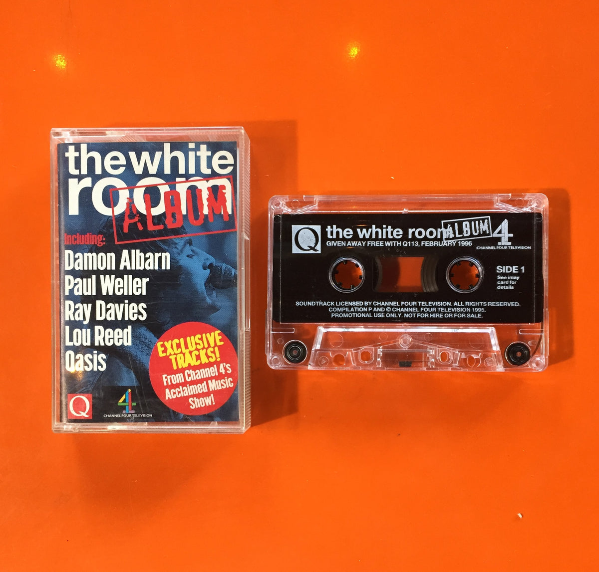Çeşitli Sanatçılar / The White Room - Album, Kaset Promo – Vintage Records