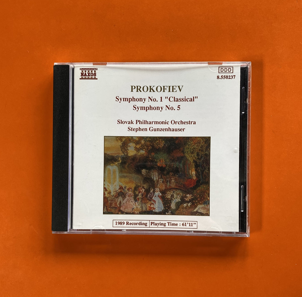 Prokofiev / Symphony No. 1, 'Classical' - Symphony No. 5, CD Naxos 550 – Vintage Records