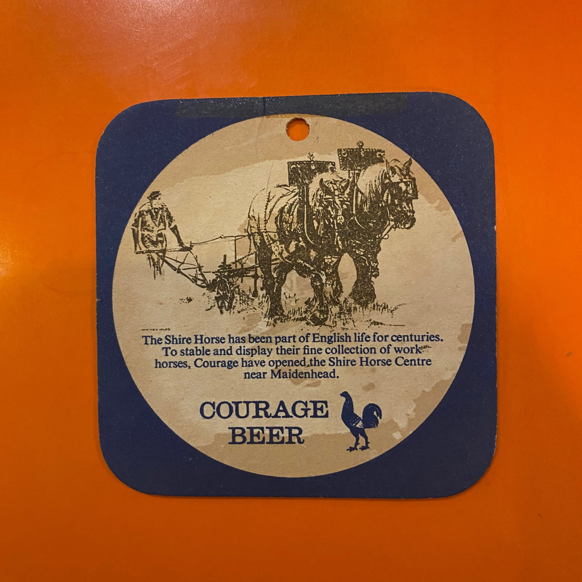 Courage Beer, Bardak Altlığı – Vintage Records