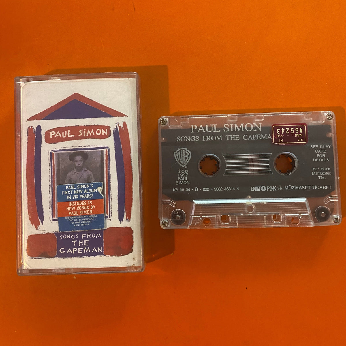 Paul Simon / Songs From The Capeman, Kaset – Vintage Records