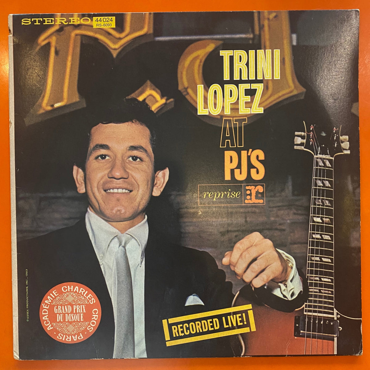 Trini Lopez / Trini Country at PJ's, LP – Vintage Records