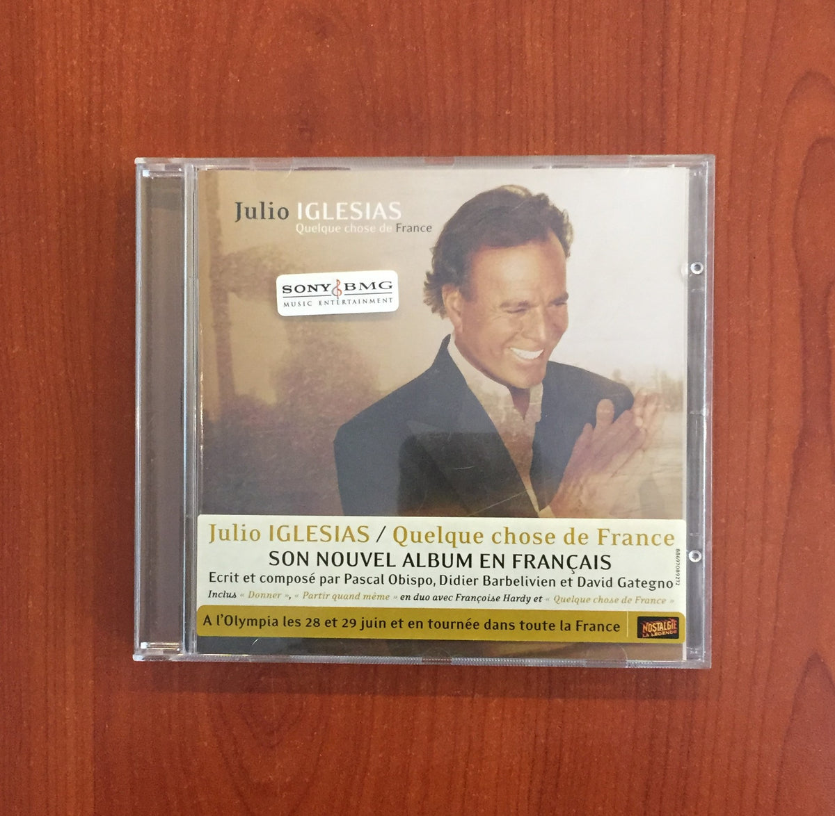 Julio Iglesias / Quelque Chose De France, CD – Vintage Records